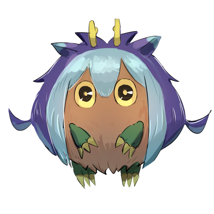 Safebooru - blue hair dragon horns duel monster fusion hatano kiyoshi ...