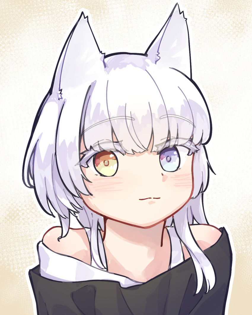 Safebooru - 1girl :3 animal ears bang dream! bang dream! it's mygo!!!!! black shirt blue eyes ...
