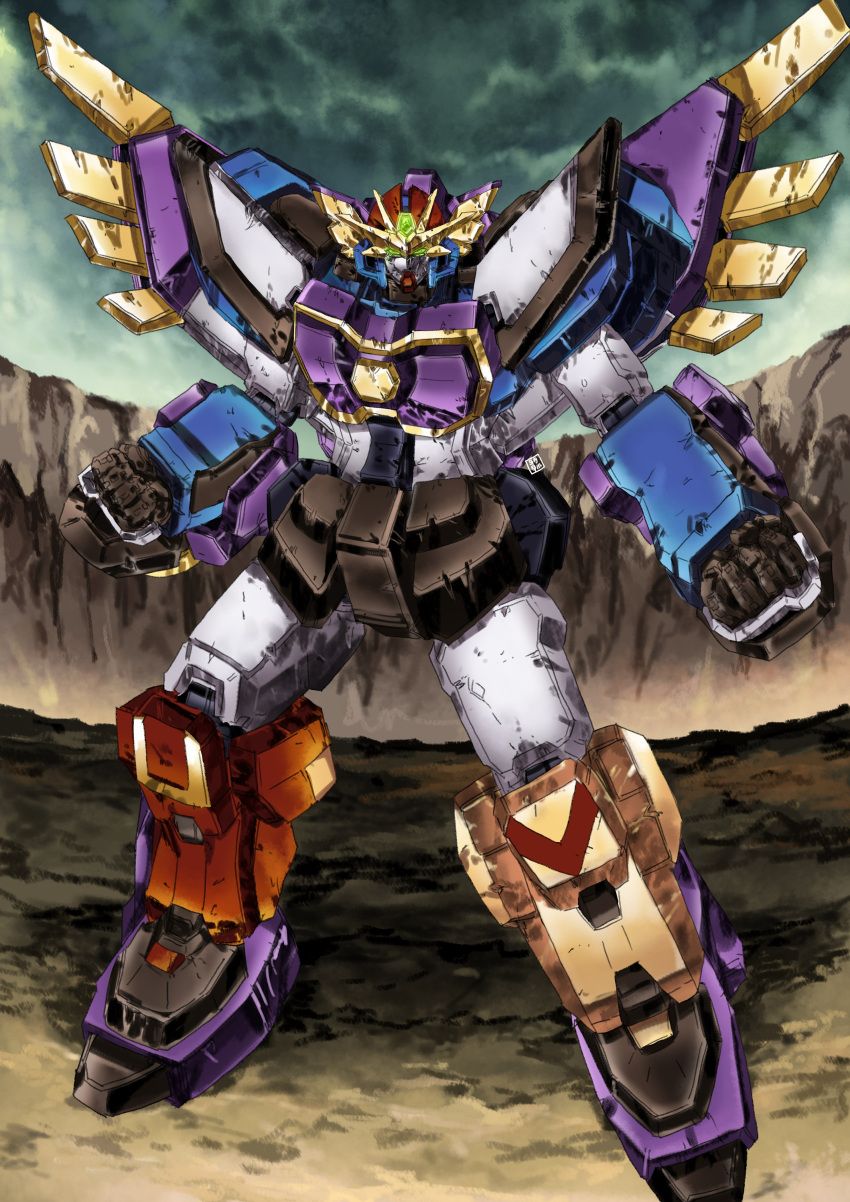 Safebooru - absurdres clenched hands clouds cloudy sky garimpeiro great ...