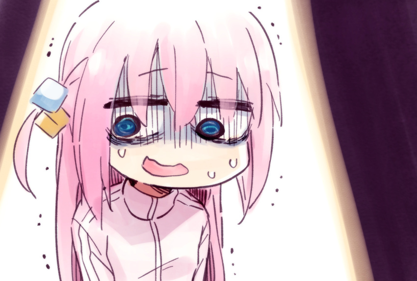 Safebooru - 1girl blue eyes bocchi the rock! commentary request cube ...