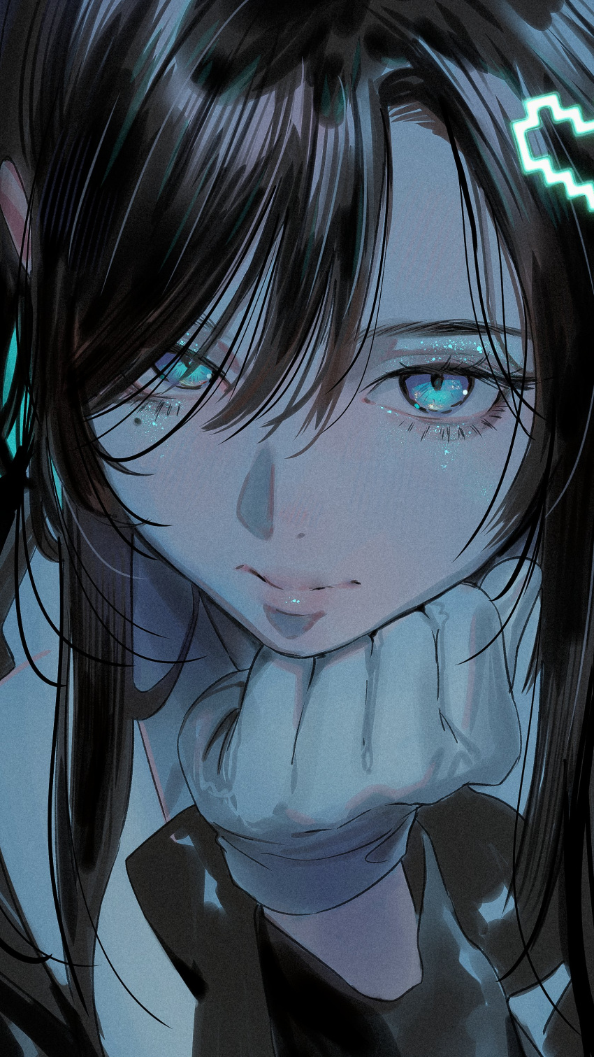 Safebooru - 1girl absurdres ado (utaite) adochansukisuki black hair ...