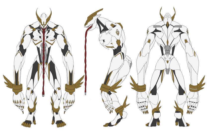 Safebooru - claws commission creature cyclops flat color from behind ...