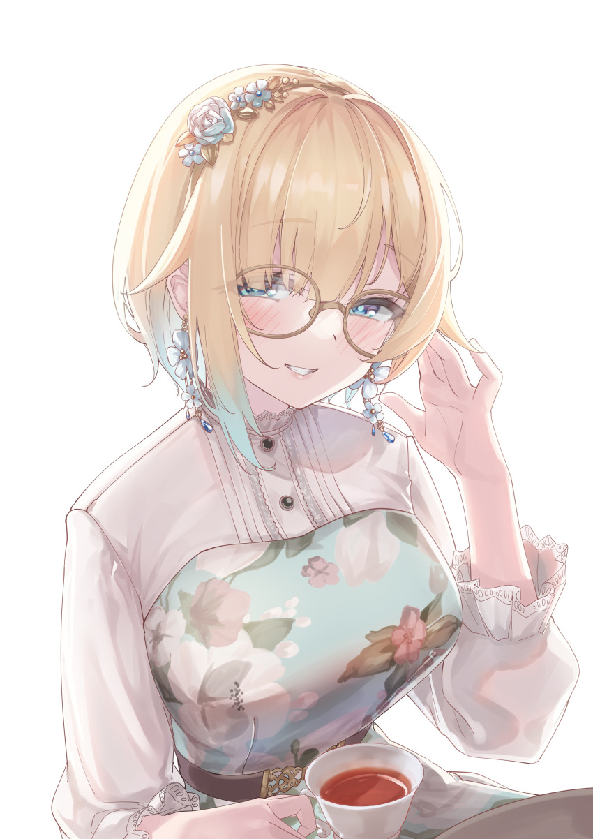 Safebooru - 1girl absurdres aizawa ema aizawa ema (3rd costume) belt blonde hair blue eyes blush ...