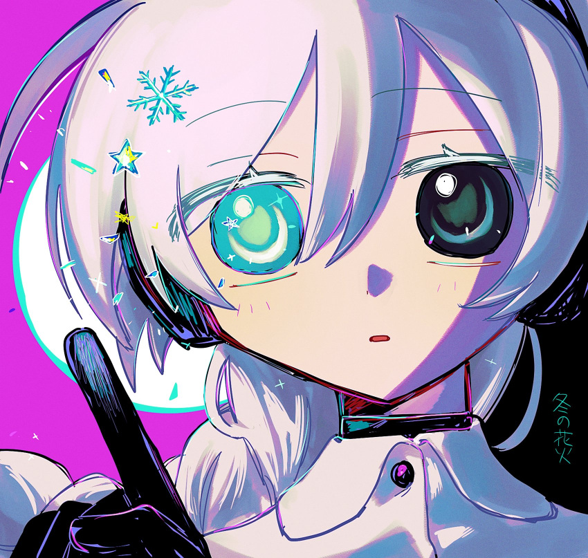 Safebooru - 1girl abstract background black background black eyes black ...