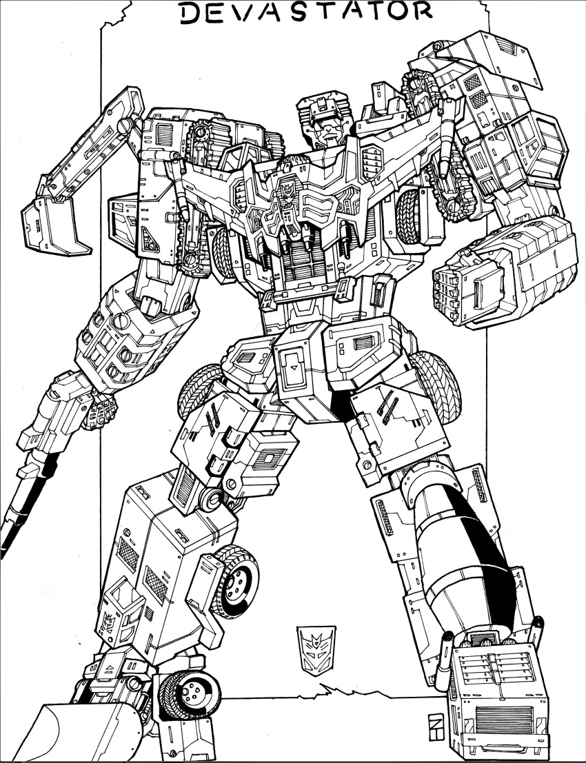 Safebooru - absurdres assault visor bulldozer constructicon decepticon ...