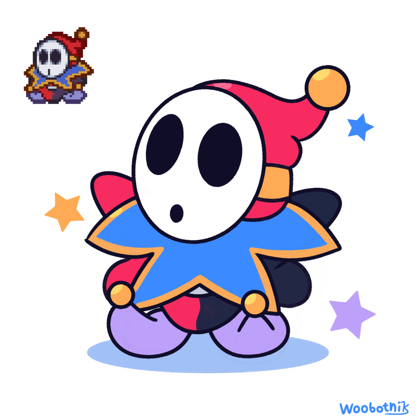 Safebooru - absurdres artist name groove guy hands up hat bell highres ...