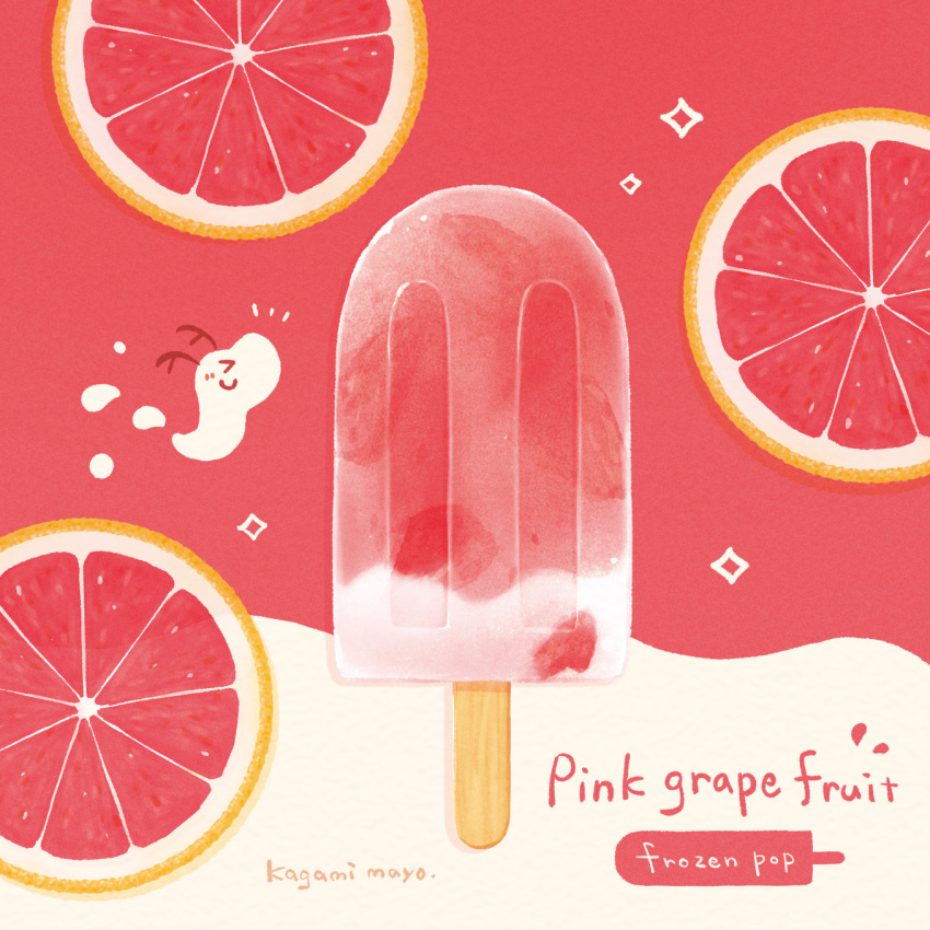 Safebooru - artist name creature food food focus food name fruit grapefruit grapefruit slice ...