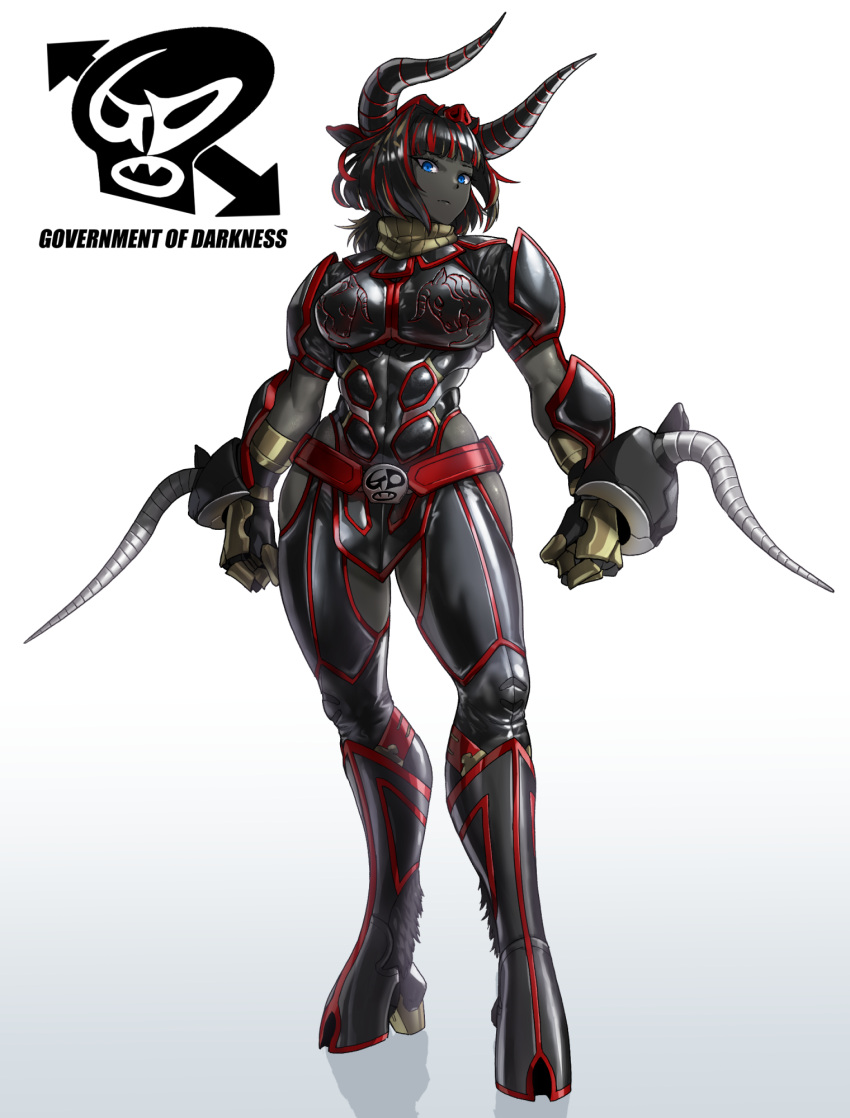 Safebooru - 1girl animal ears armor belt belt buckle black armor black hair blue eyes buckle ...