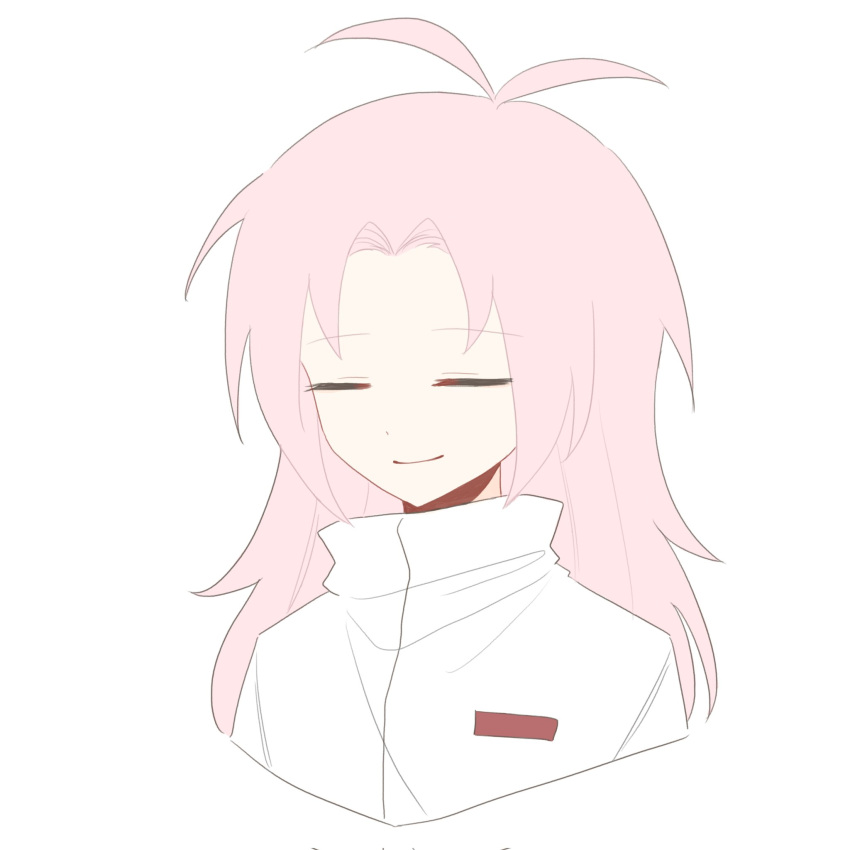 Safebooru 1boy Antenna Hair Closed Eyes Closed Mouth Cropped 5242