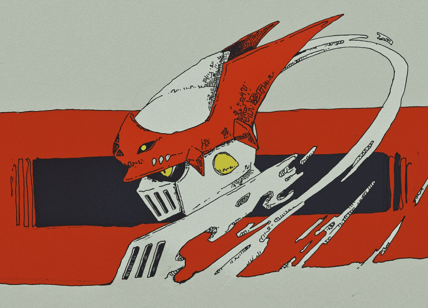 Safebooru - blending digimon digimon (creature) dukemon grey background ...