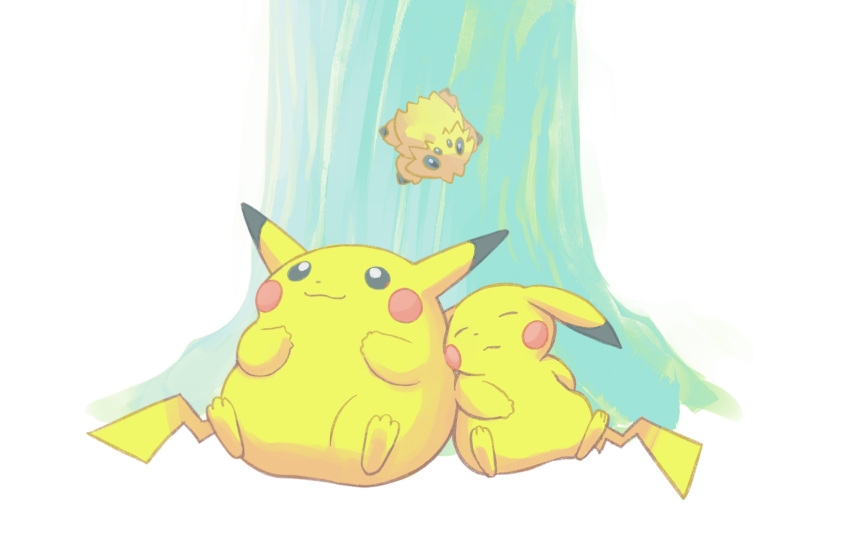 Safebooru - blue eyes bug closed eyes closed mouth fat pikachu hedgehog ...