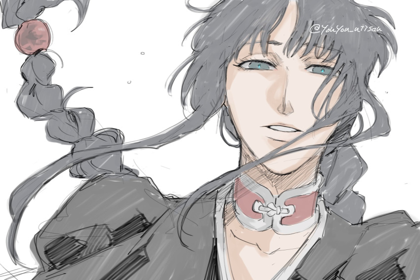 Safebooru - 1girl beads bleach bleach: sennen kessen-hen braid choker ...