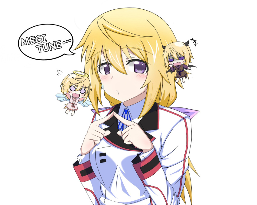 Safebooru - 1girl blonde hair charlotte dunois commentary request ...