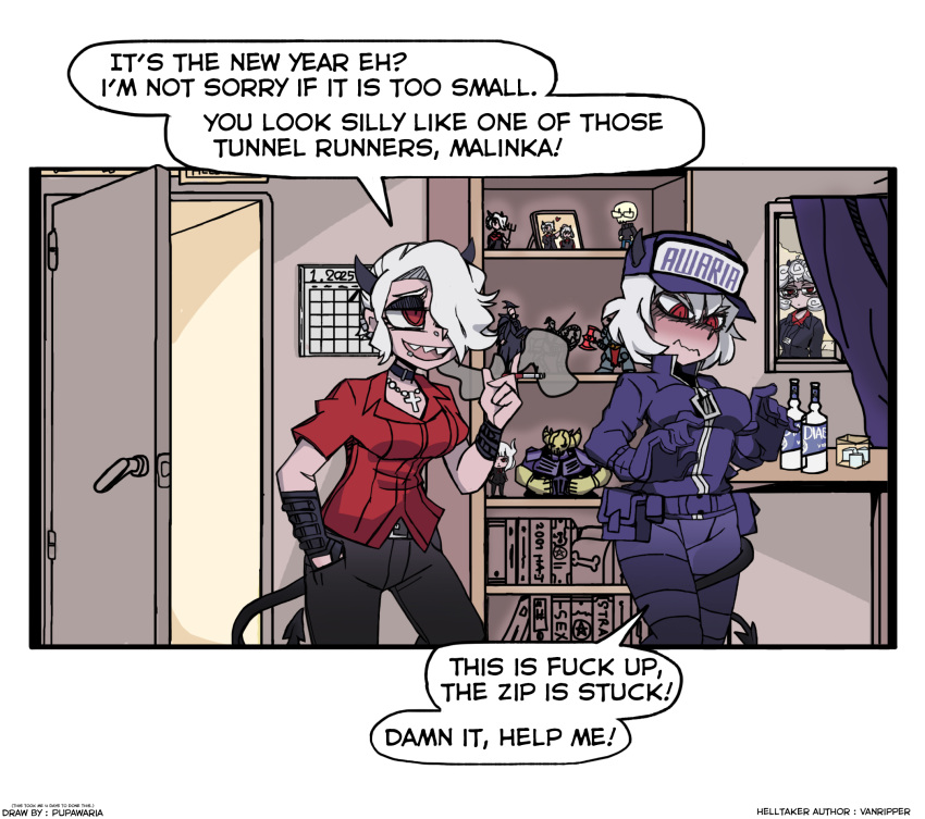 Safebooru - awaria helltaker highres malina (helltaker) vanripper ...