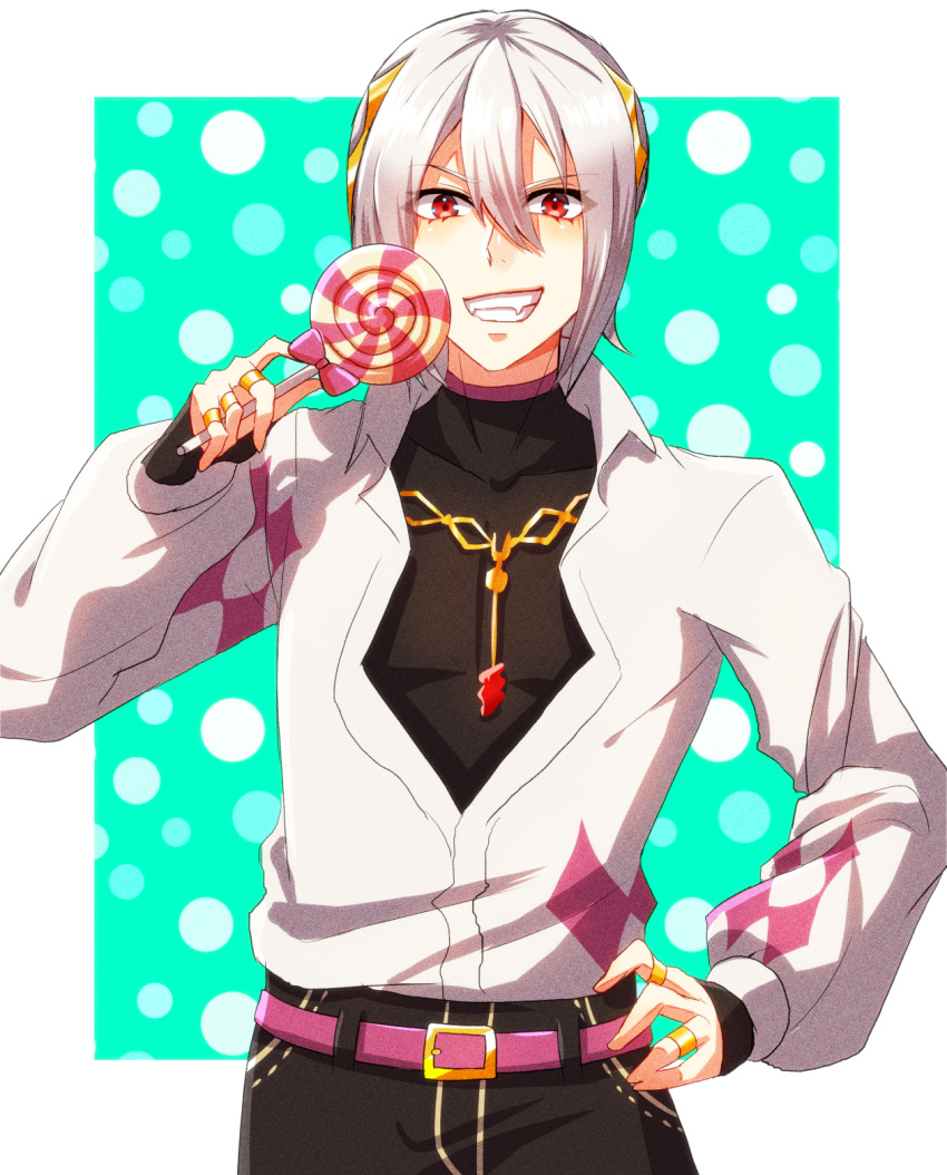 Safebooru - 1boy candy fire emblem fire emblem engage food hair between ...