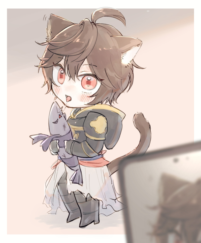 Safebooru - 1boy ahoge animal ears armor belial (granblue fantasy) belt ...