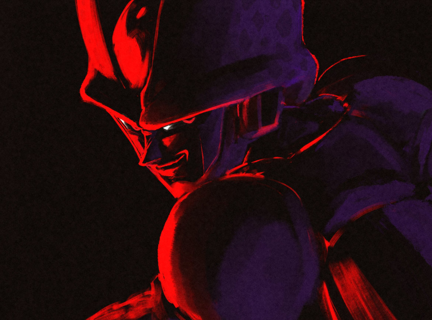 Safebooru - 1boy black background cell (dragon ball) dragon ball dragon ...