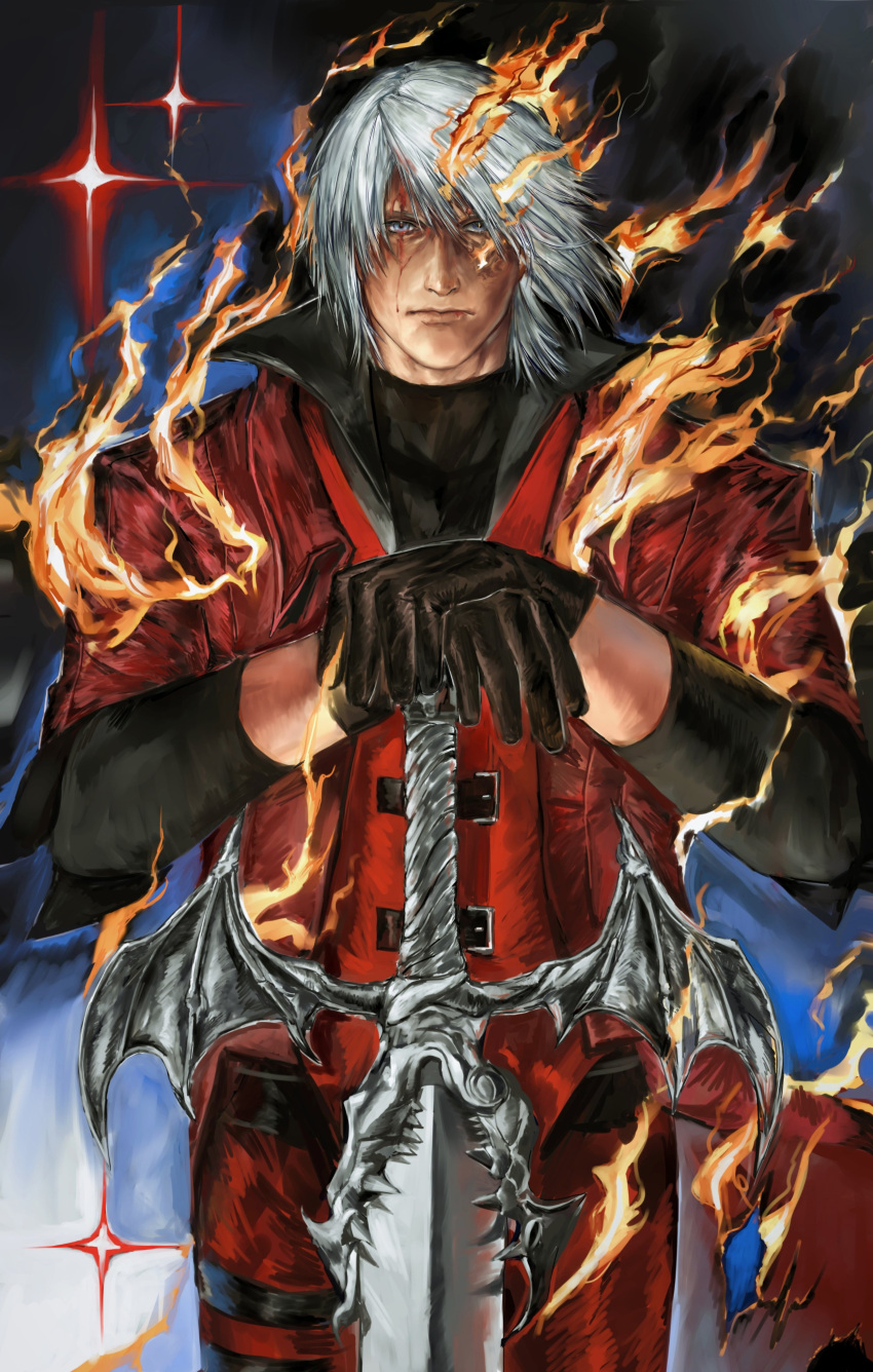 Safebooru - 1boy absurdres coat dante (devil may cry) devil may cry ...
