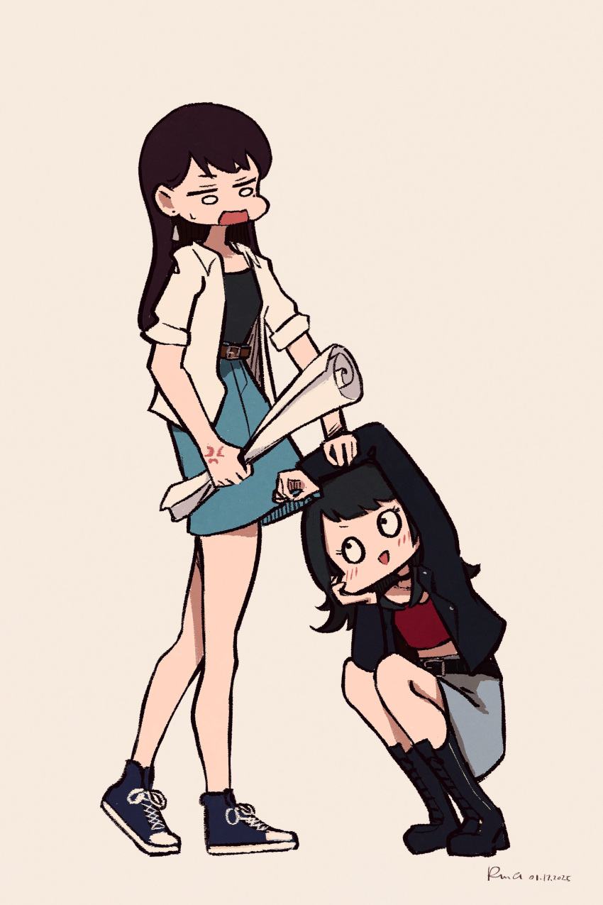 Safebooru - 2girls absurdres bang dream! bang dream! it's mygo!!!!! belt belt buckle black ...