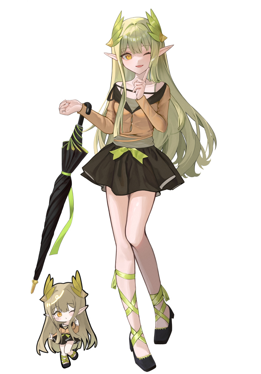 Safebooru - 1girl absurdres alternate costume arknights bare legs bimo ...