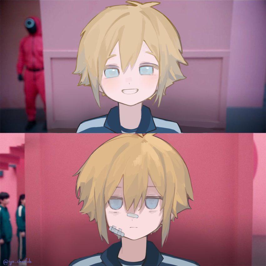 Safebooru 2boys Bandaid Bandaid On Face Bandaid On Nose Basil safebooru-2boys-bandaid-bandaid-on-face-bandaid-on-nose-basil