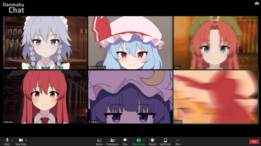 Safebooru - 6+girls commentary english commentary fake screenshot ...