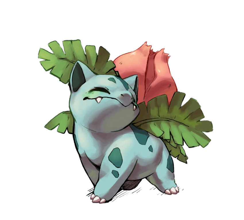 Safebooru - animal focus claws closed eyes closed mouth commentary english commentary fangs full ...