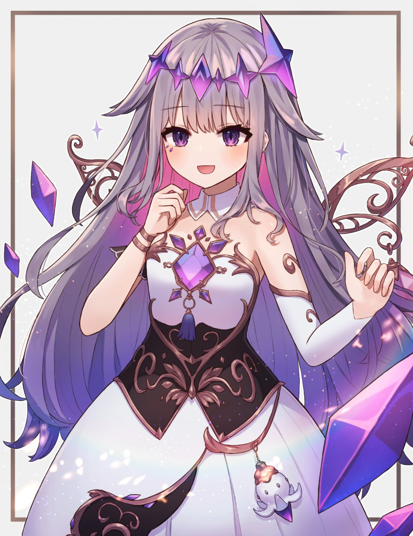 Safebooru - 1girl akatanotaki asymmetrical sleeves chest jewel cowboy ...