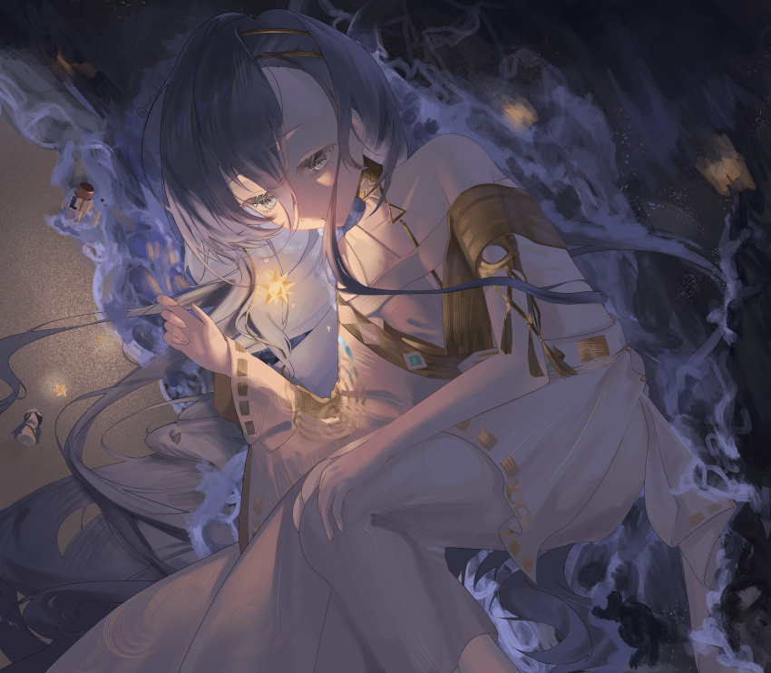 Safebooru - 1girl 37 (reverse:1999) absurdres ancient greek clothes armlet bare shoulders beach ...