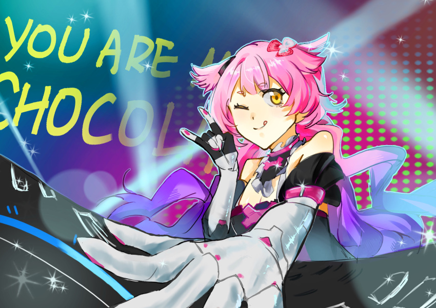 Safebooru - 1girl bare shoulders breasts dress fenrir (tower of fantasy ...