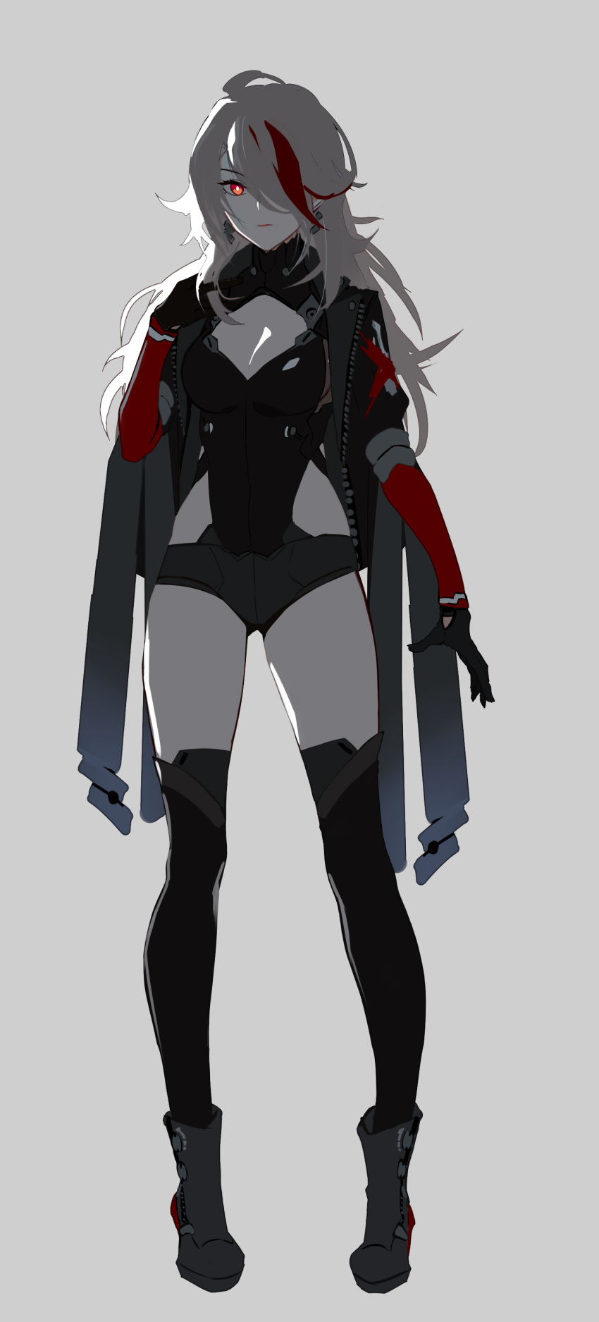 Safebooru - 1girl absurdres black gloves black pants black socks earrings girls frontline gloves ...