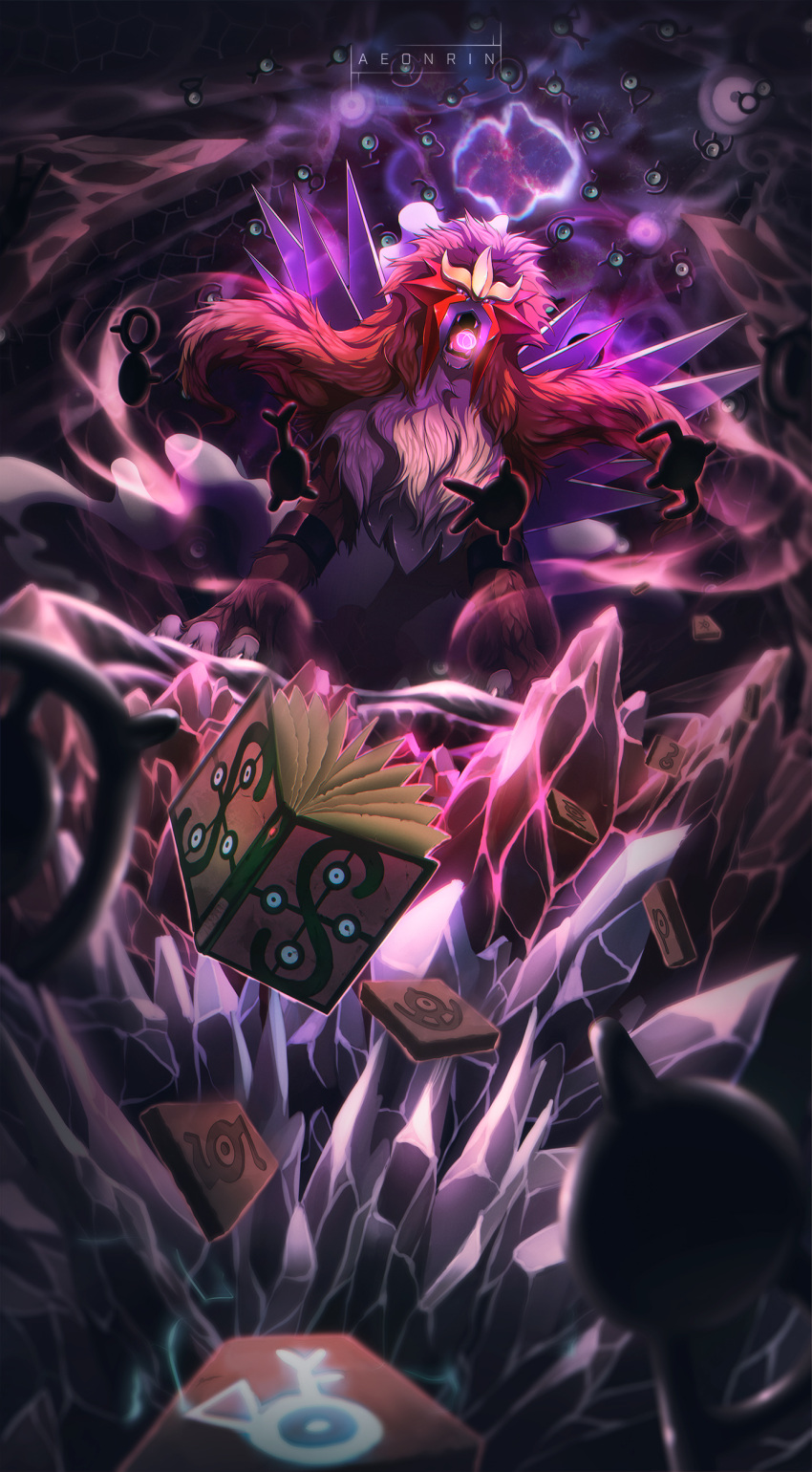 Safebooru - absurdres aeonrin artist name book chromatic aberration ...