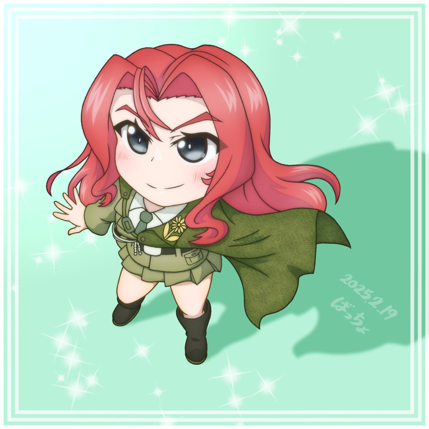 Safebooru - black boots black eyes bonple military uniform boots brown ...