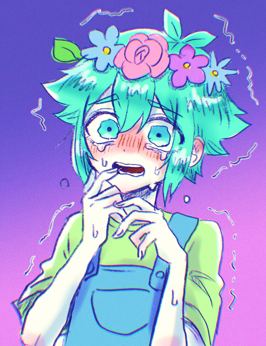 Safebooru - 1boy absurdres antenna hair basil (headspace) (omori) basil ...