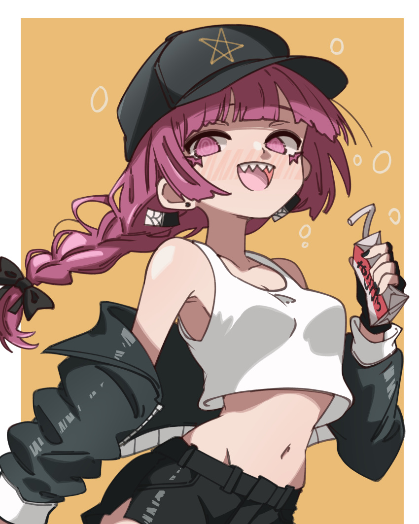 Safebooru 1girl Absurdres Alcohol Carton Bare Shoulders Baseball 6668