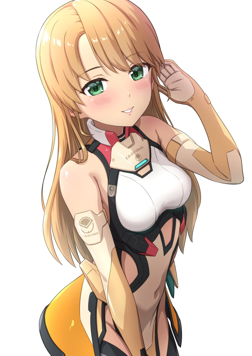 Safebooru - 1girl absurdres alice gear aegis blonde hair green eyes highres hutokumi kotomura ...