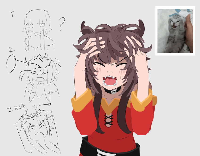 Safebooru - 1girl animal ears belt black belt black choker black hair ...