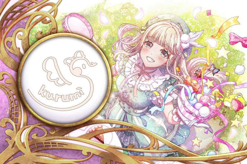 Safebooru - d4dj dress grey eyes grey hair long hair shiratori kurumi smile | 5600304