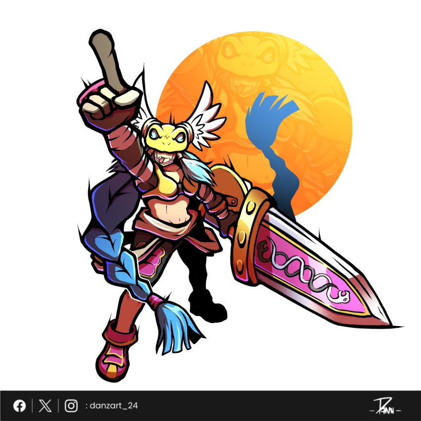 Safebooru - blue hair braid circle covered eyes danzart 24 digimon ...