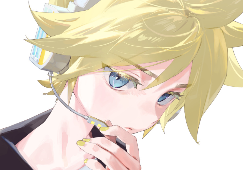 Safebooru - 1boy bishounen blonde hair blue eyes closed mouth colored eyelashes hair between ...