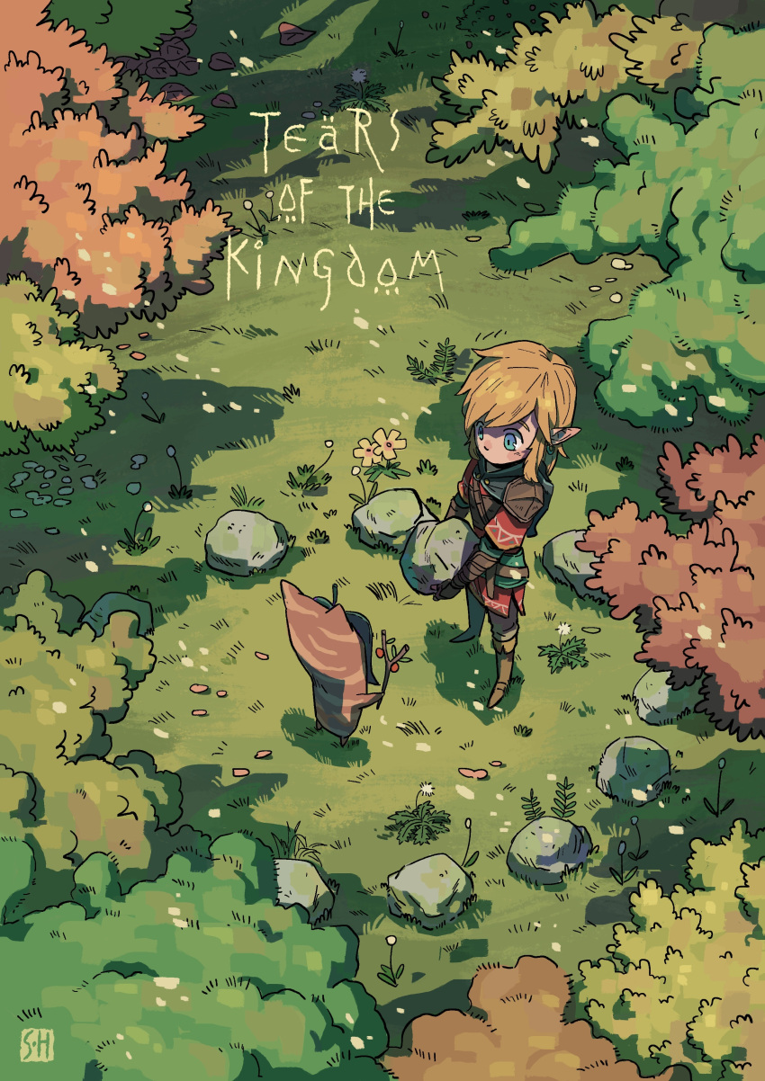 Safebooru - absurdres artist logo autumn autumn leaves bush dandelion ...