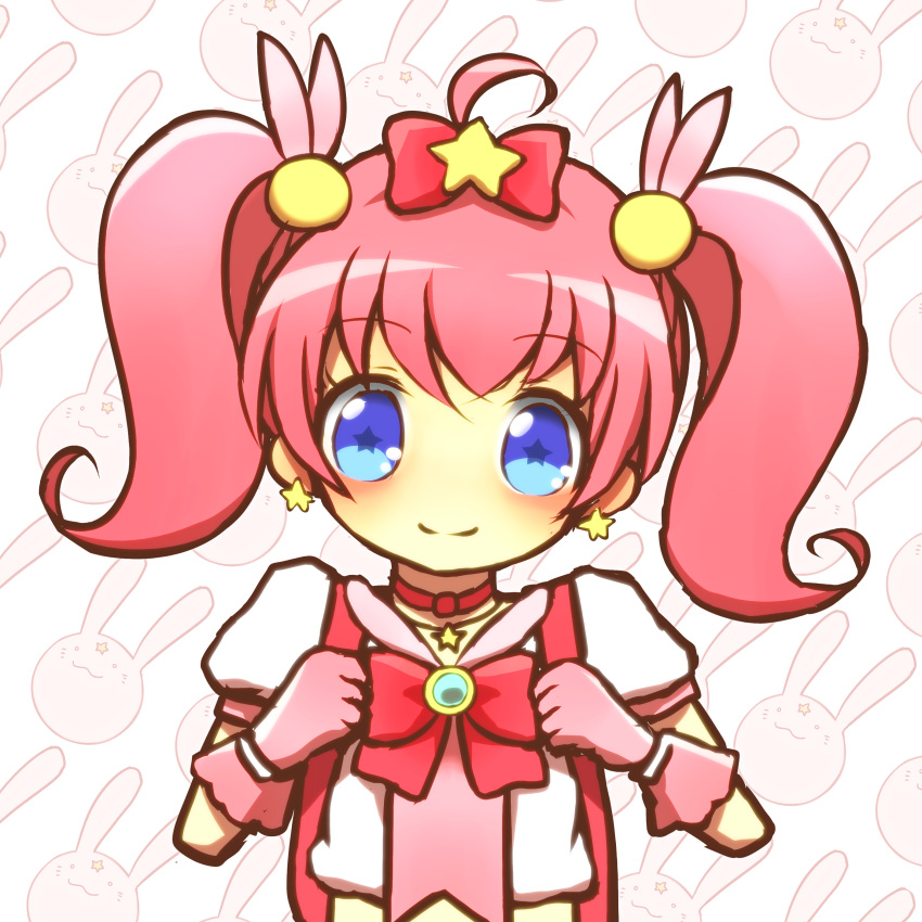 Safebooru - backpack bad id bag blue eyes gloves highres hoshikuzu ...