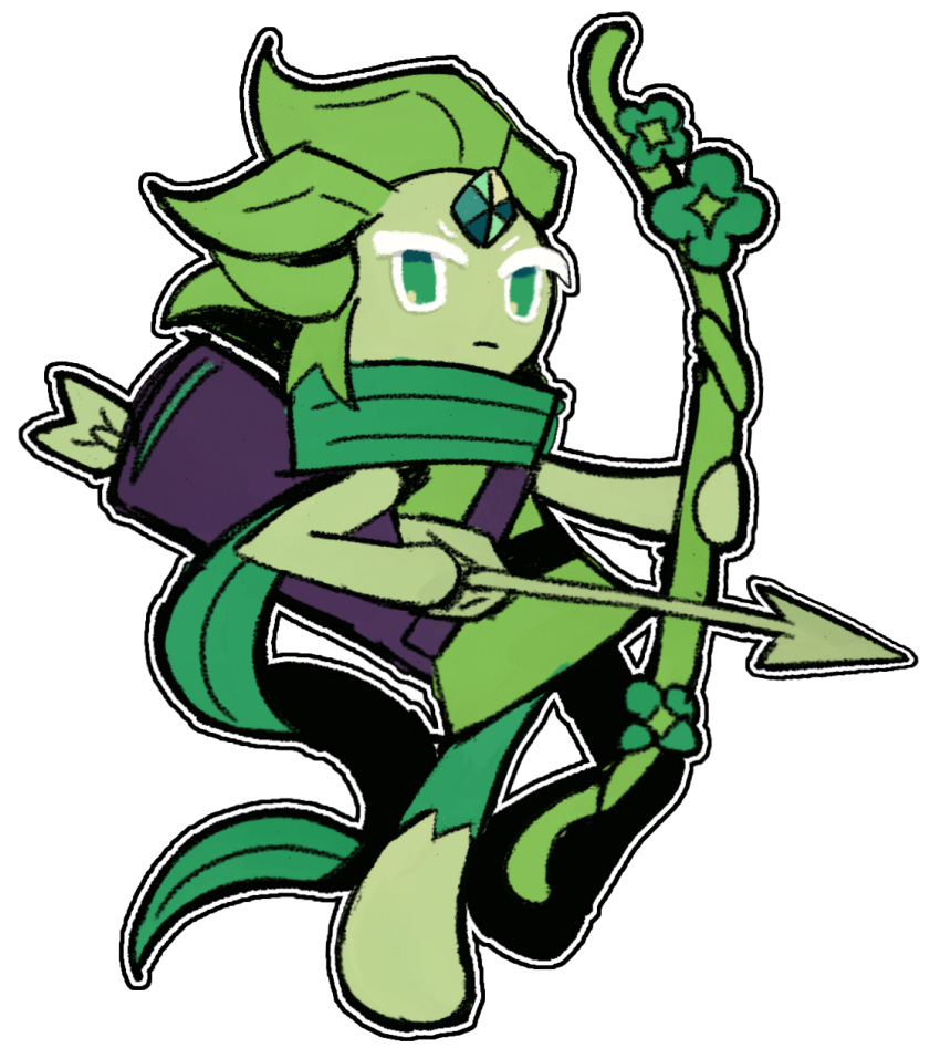 Safebooru - bad link bow (weapon) chibi cookie run cookie run: kingdom ...