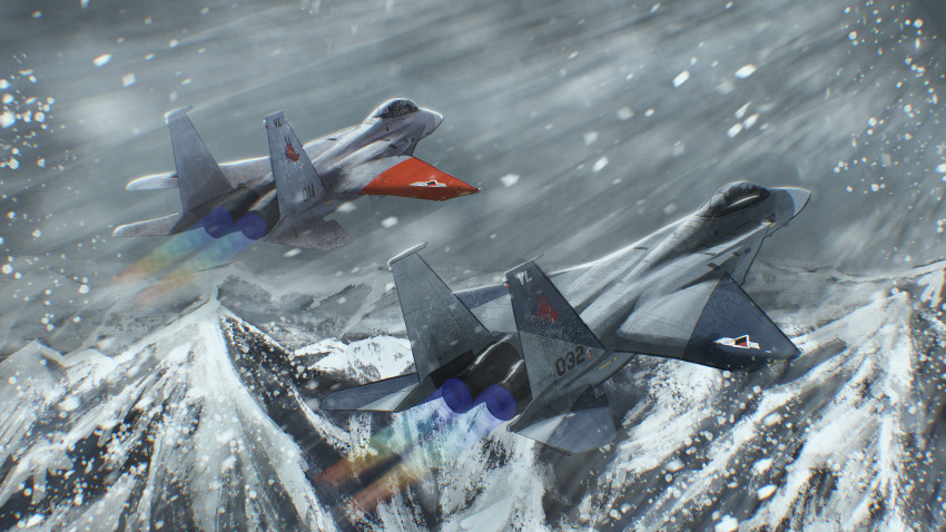 Safebooru - absurdres ace combat ace combat zero aircraft airplane cipher (ace combat ...