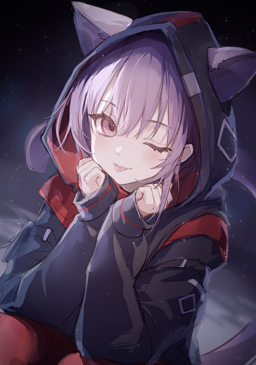 Safebooru - 1girl ;p absurdres alternate costume animal ears arknights bang dream! bang dream ...