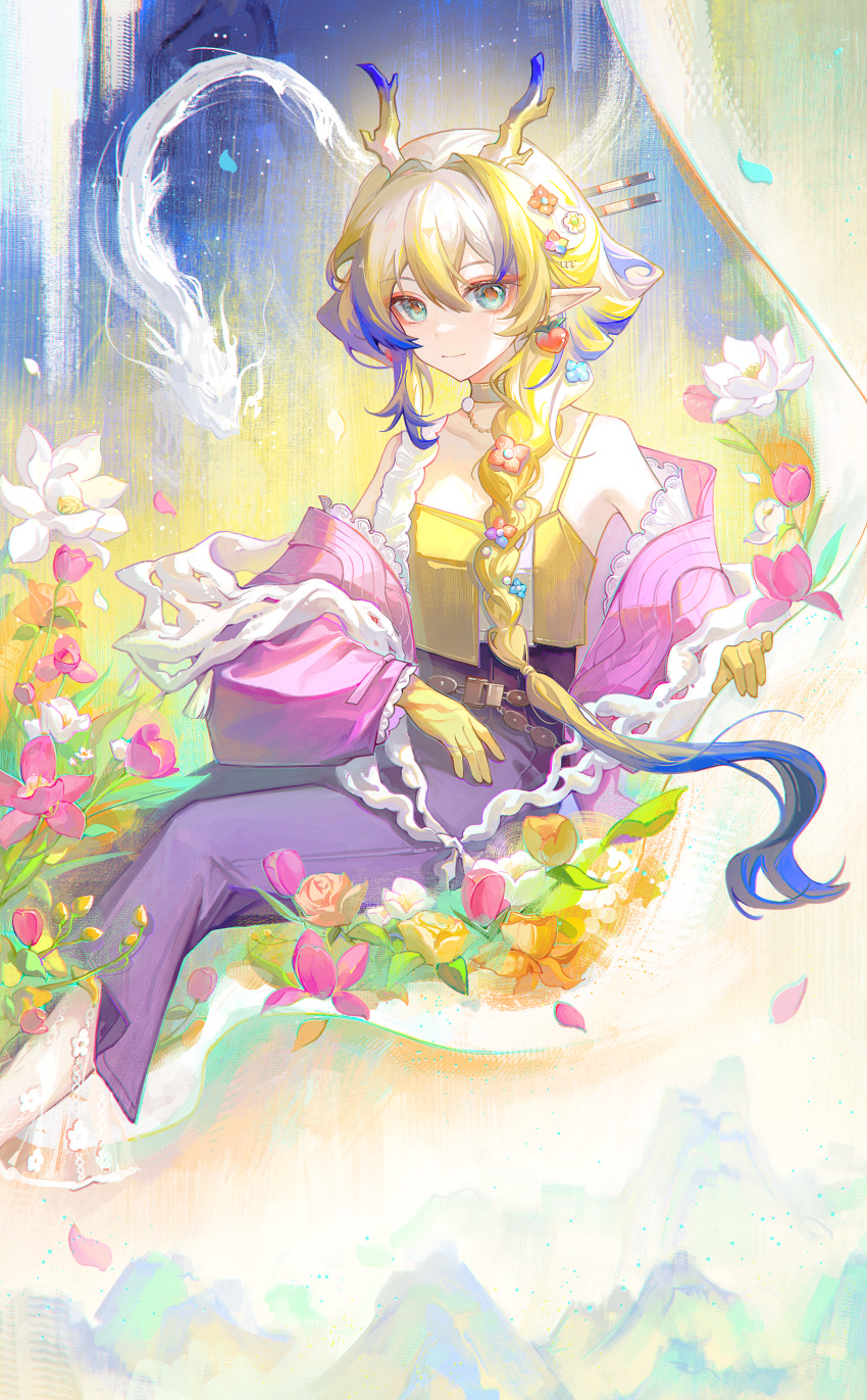 Safebooru 1girl Absurdres Aqua Eyes Arknights Bare Shoulders Blonde 6920