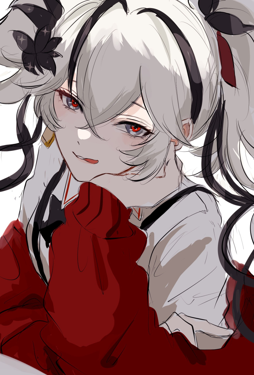 Safebooru - 1girl black eyes black flower blake bloom (wuthering waves ...