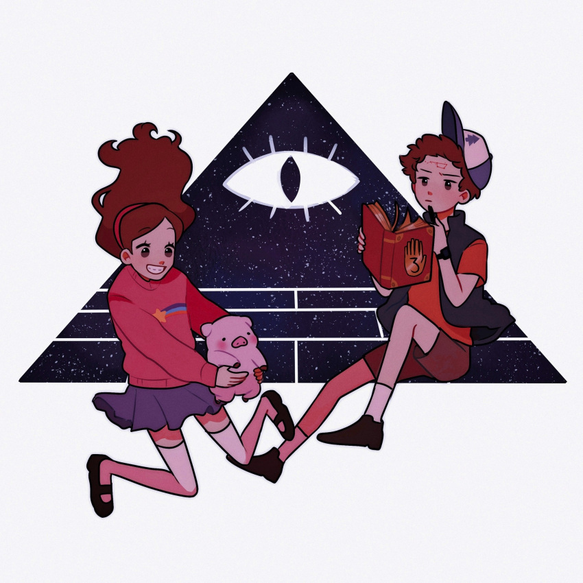 Safebooru - 1boy 1girl animification bill cipher bill cipher (cosplay ...