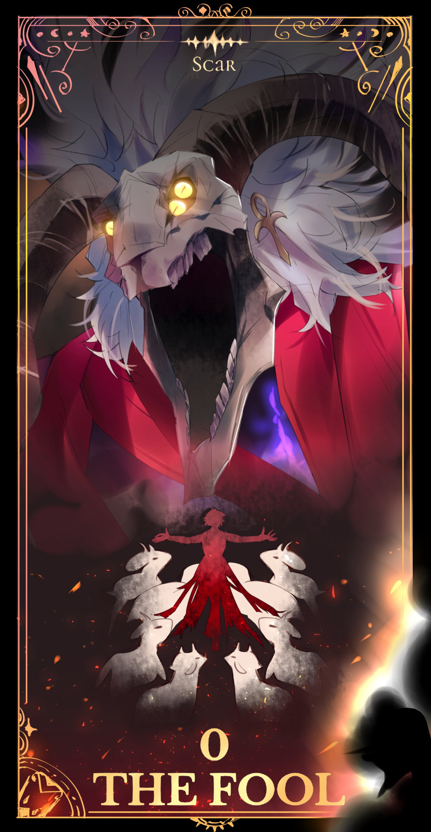 Safebooru - 1boy absurdres commentary request creature and ...