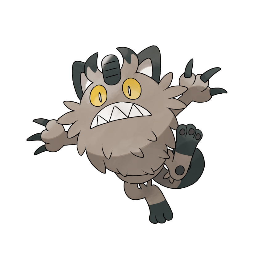 Safebooru - absurdres artist request claws full body galarian meowth ...